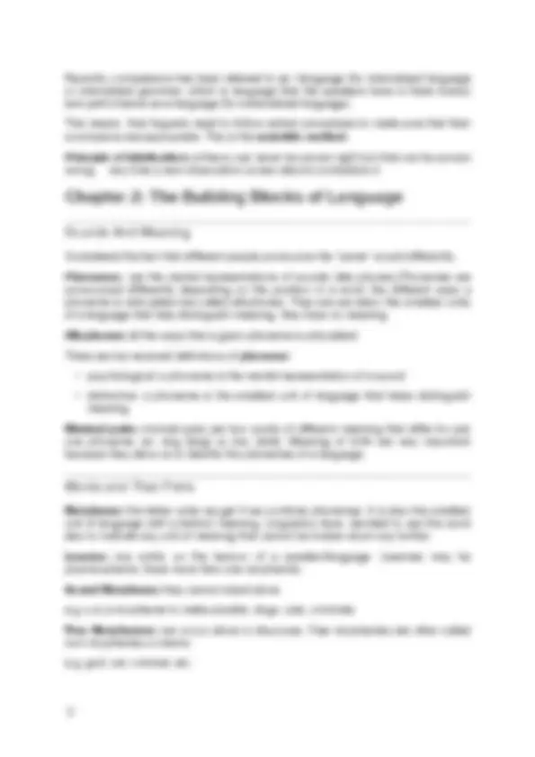 Understanding Language Structure, Interaction, and Variation | Appunti ...