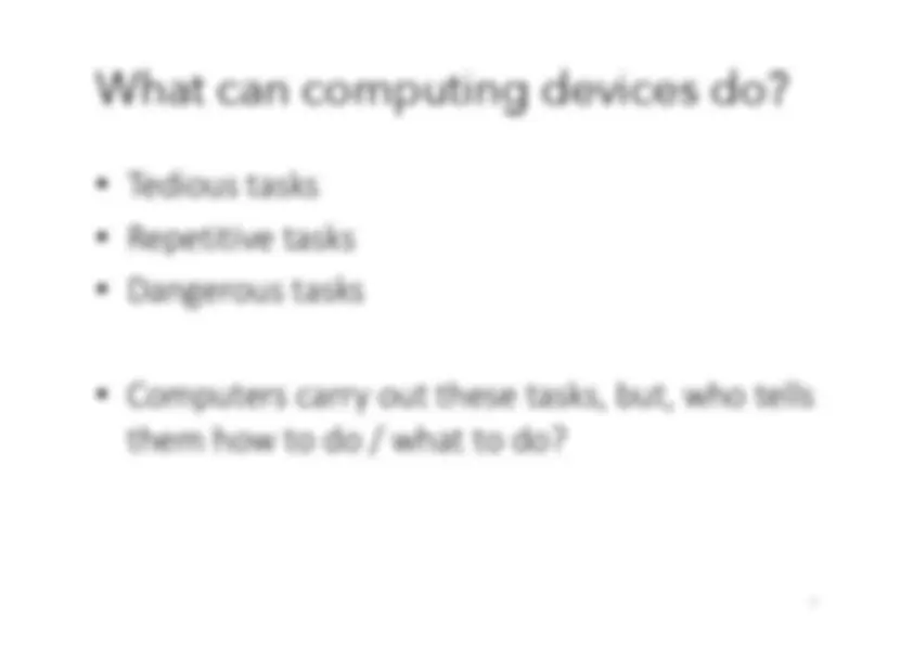 engg1111 computer programming | Study Guides, Projects, Research Java Programming | Docsity