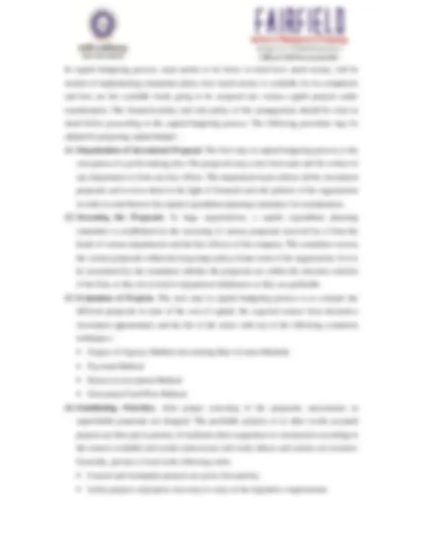 project planning and evaluation | Lecture notes Project Management ...