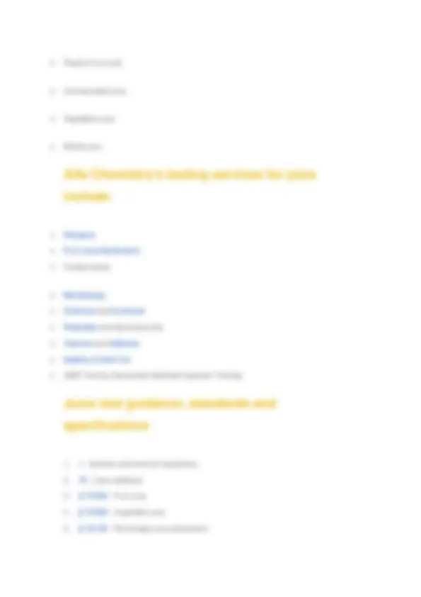 an introduction for Juice Testing.pdf | Essays (university) Science ...