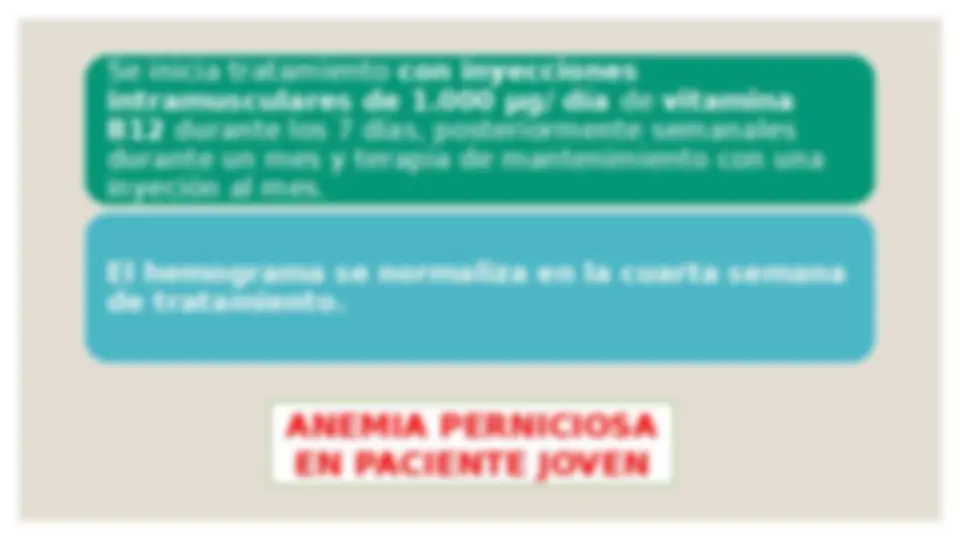 Caso clinico por deficiencia de vitamina b12 | Diapositivas de ...