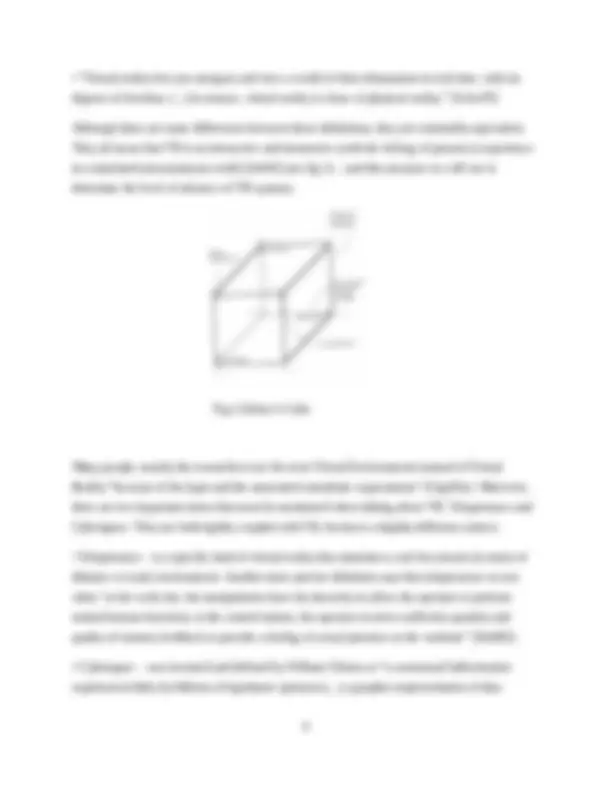 Seminar report on virtual reality | Summaries Virtual Reality | Docsity