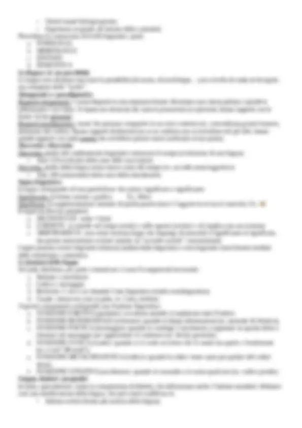 Glottologia "Le lingue e il linguaggio" | Study notes Linguistics | Docsity