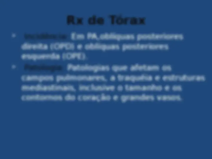 RADIOLOGIA MEDICA torax | Slides Radiologia | Docsity