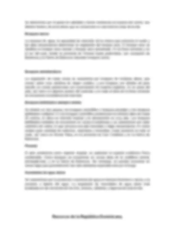 Ecosistemas de la República Dominicana | Apuntes de Ciencias de la ...