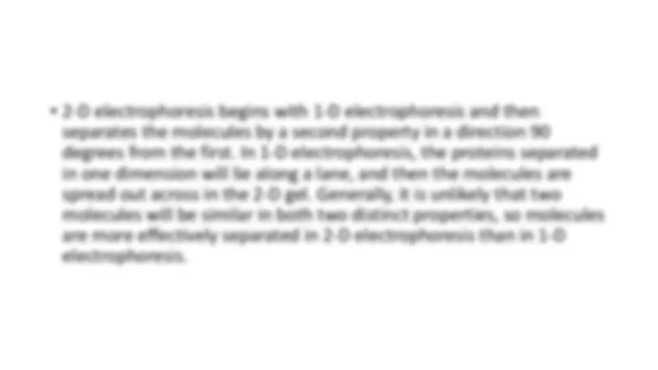 2-DE from Creative Proteomics | Essays (university) Biology | Docsity