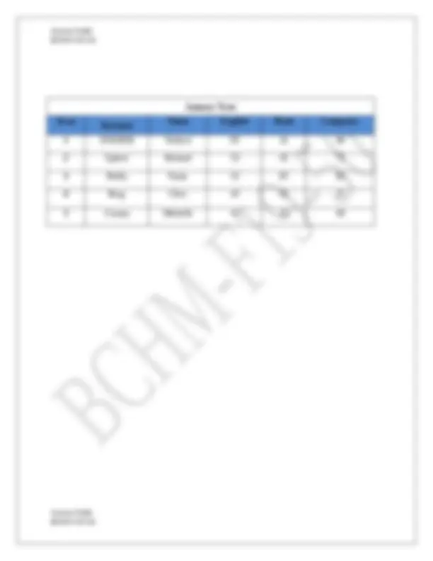 MS Word Formatting , Exercise | Exercises Computer Applications | Docsity