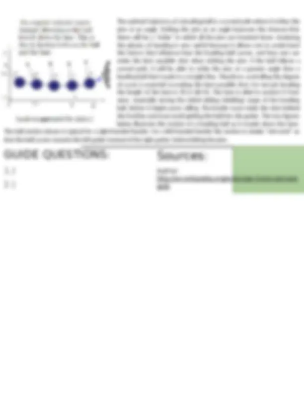 The Physics of Bowling | Study Guides, Projects, Research Physics | Docsity