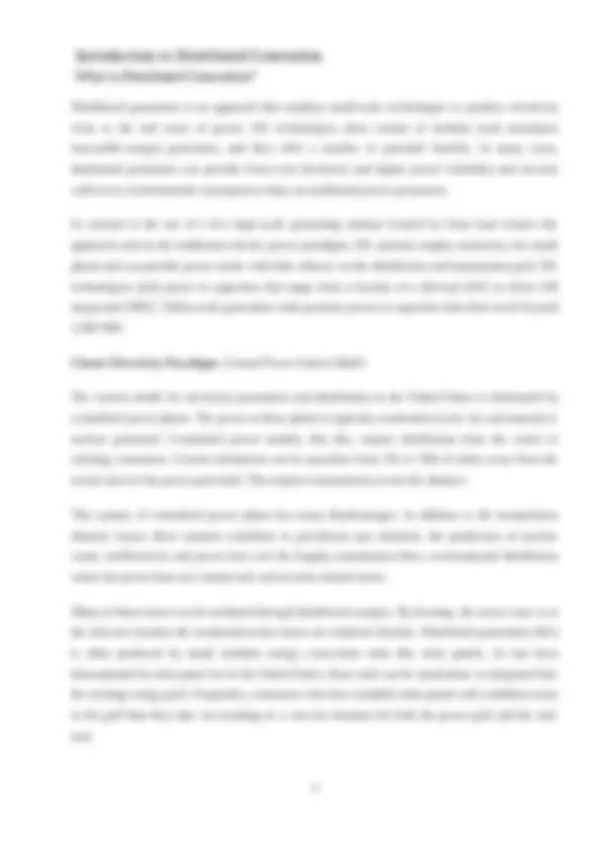 Distributed Generation: Technologies, Benefits, and Power Conversion ...