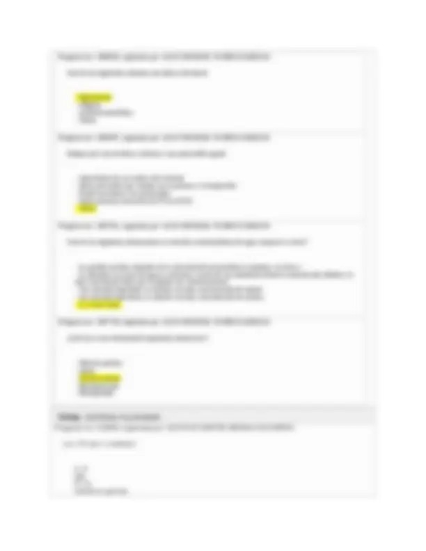 Banco de preguntas fisiopatológica | Exámenes de Fisiopatología | Docsity