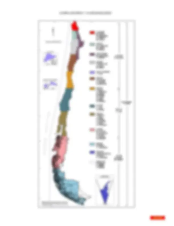 Mapa Geológico de Chile | Apuntes de Geología | Docsity