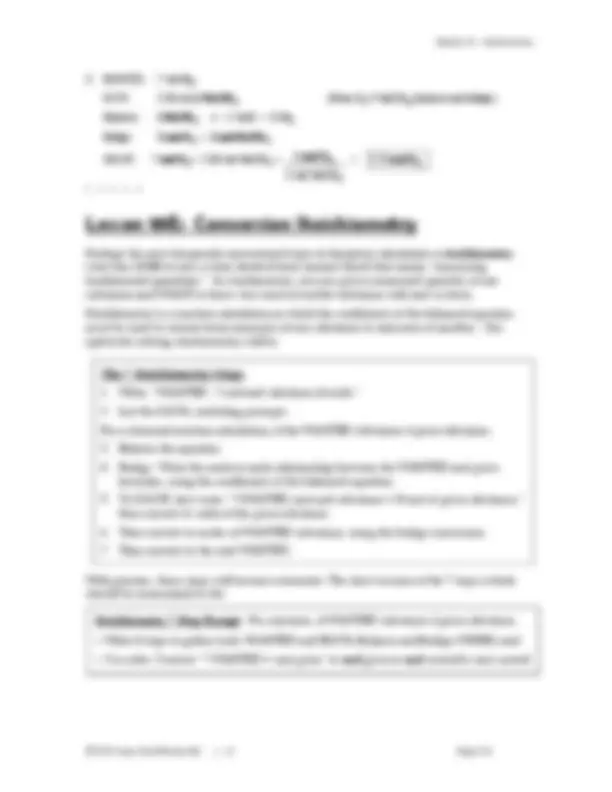 Mole concept questions and answers | Exercises Chemistry | Docsity