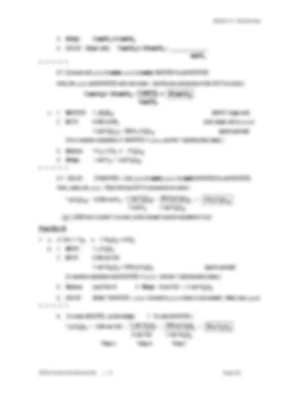 Mole concept questions and answers | Exercises Chemistry | Docsity