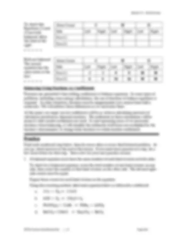 Mole concept questions and answers | Exercises Chemistry | Docsity