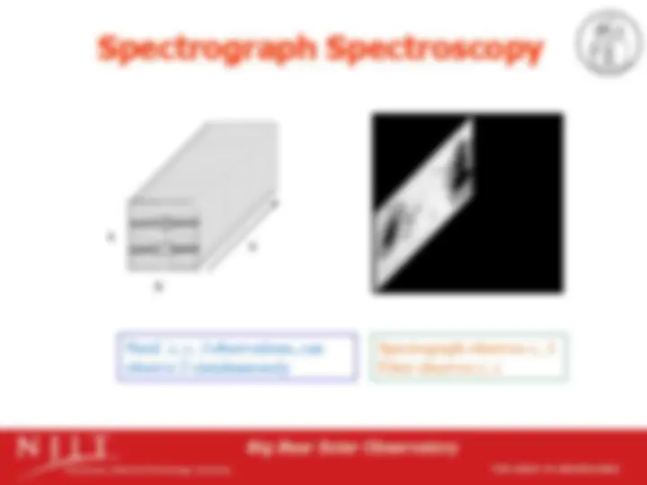 grating grating grating Hale COLLAGE (NJIT Phys-780) Topics in Solar Observation Techniques ...