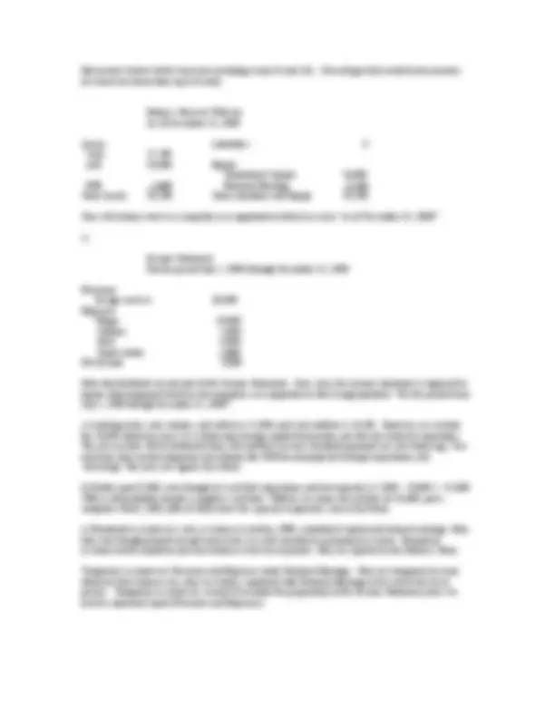 Use of the BSE to record transactions and preparation of financial statements: Questions ...