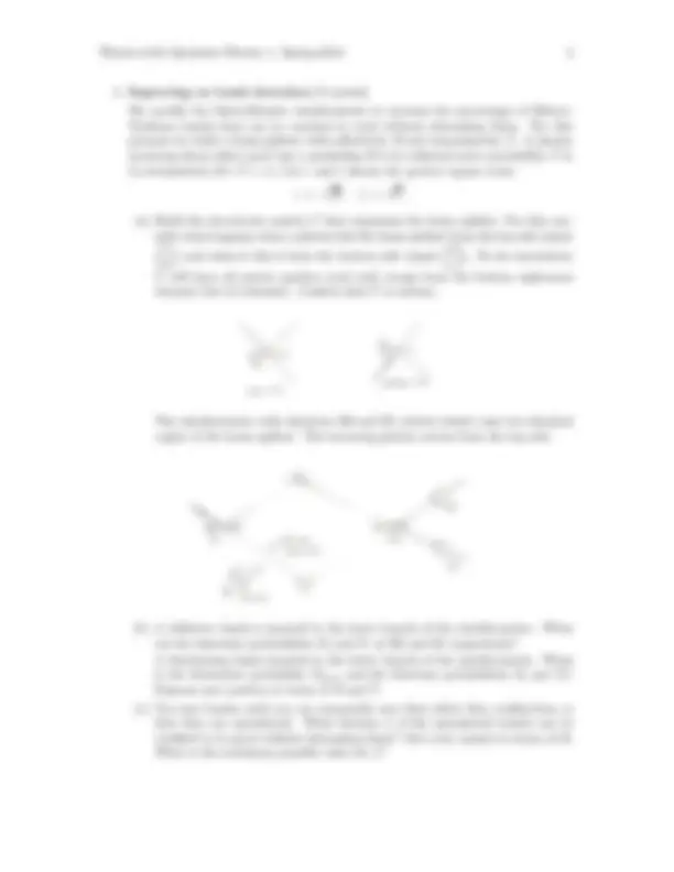 Quantum Physics I Problem Set 2 | Exercises Quantum Physics | Docsity
