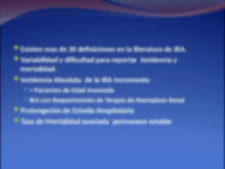 Insuficiencia Renal Aguda: Etiología, Fisiopatología y Diagnóstico ...