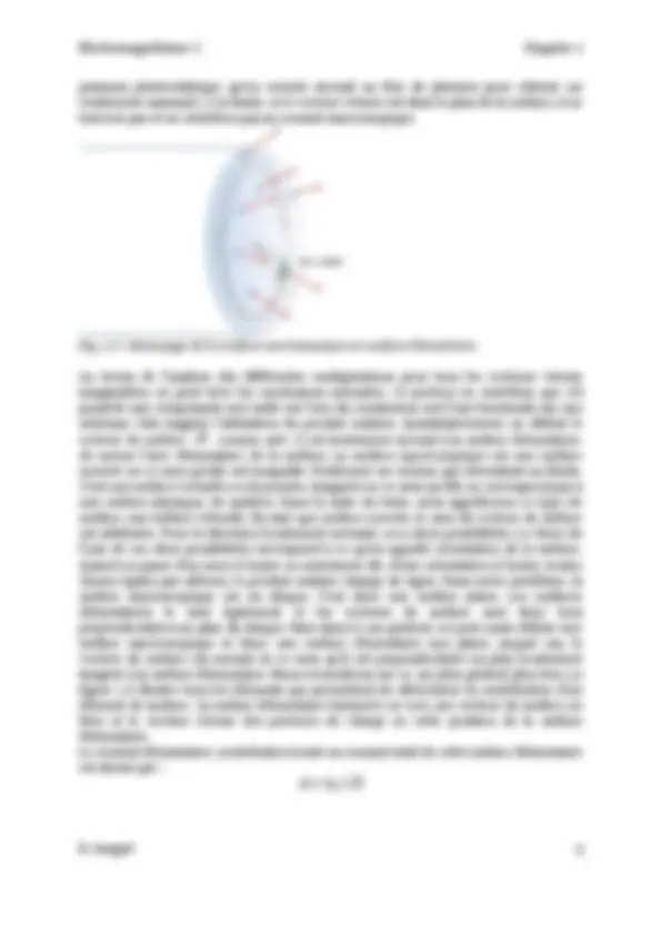 COURS DE MODELE DE COURANT CHAPITRE 1 | Assignments Electromagnetic Engineering | Docsity