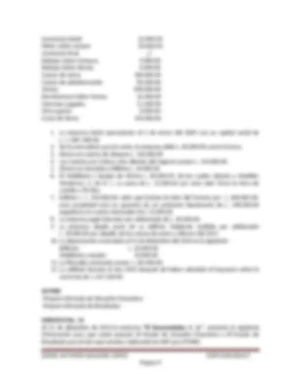 Guia Practica de ejercicios de contabilidad | Ejercicios de Economía | Docsity