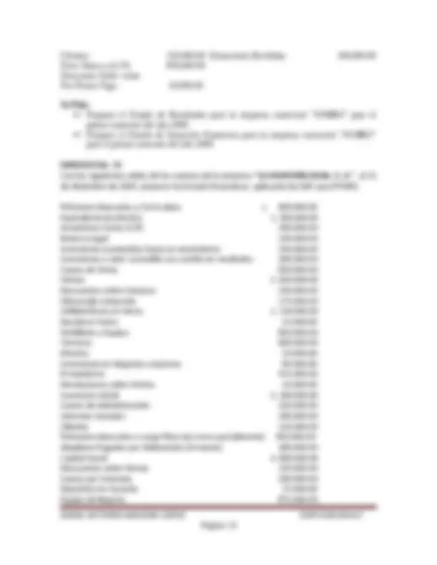 Guia Practica de ejercicios de contabilidad | Ejercicios de Economía | Docsity