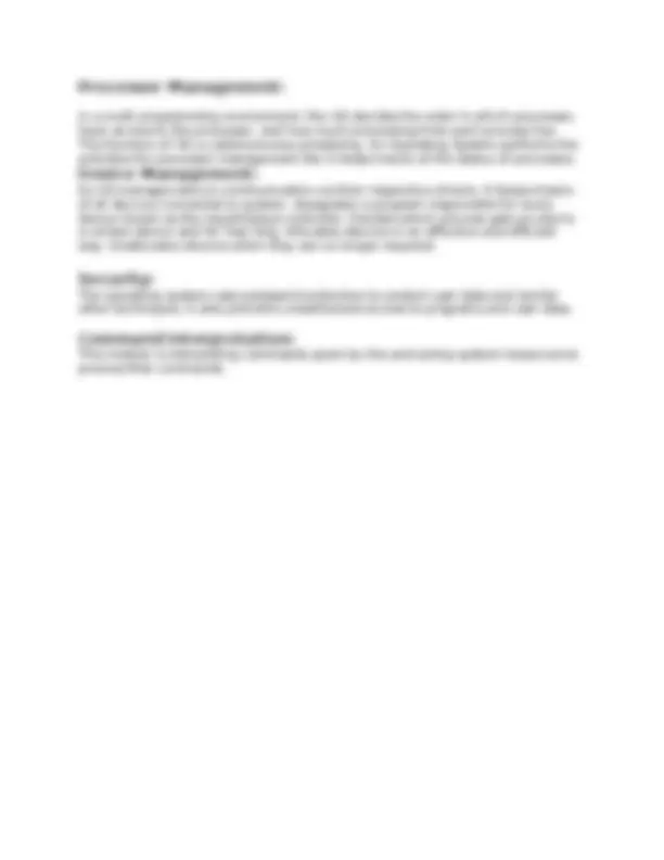 Operating System Modules in Windows 10 and 8: A Comparative Analysis | Assignments Computer ...