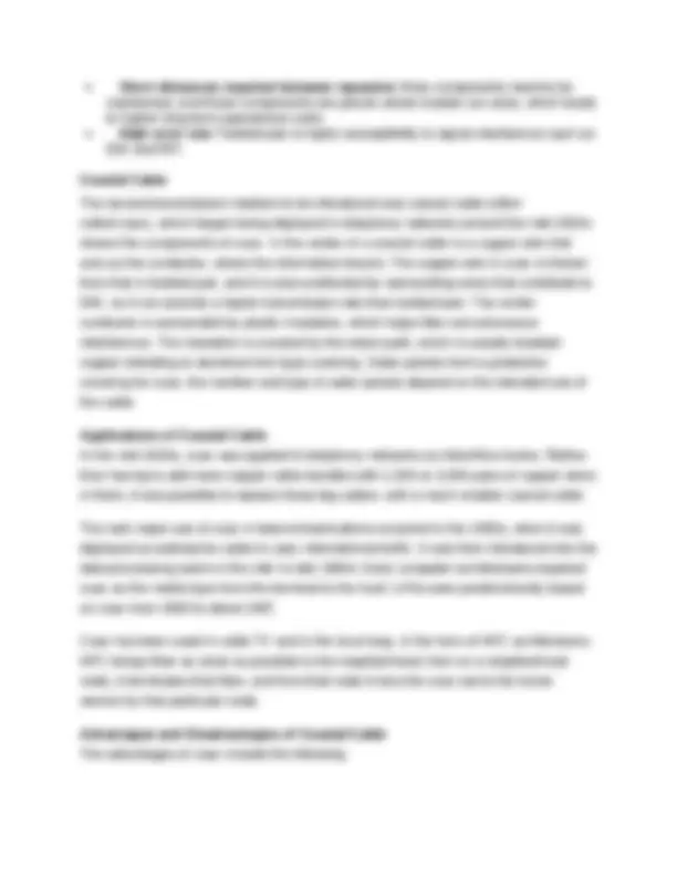 Transmission Mediums: Comparing Copper Cables, Fiber Optics, and Wireless Media | Assignments ...