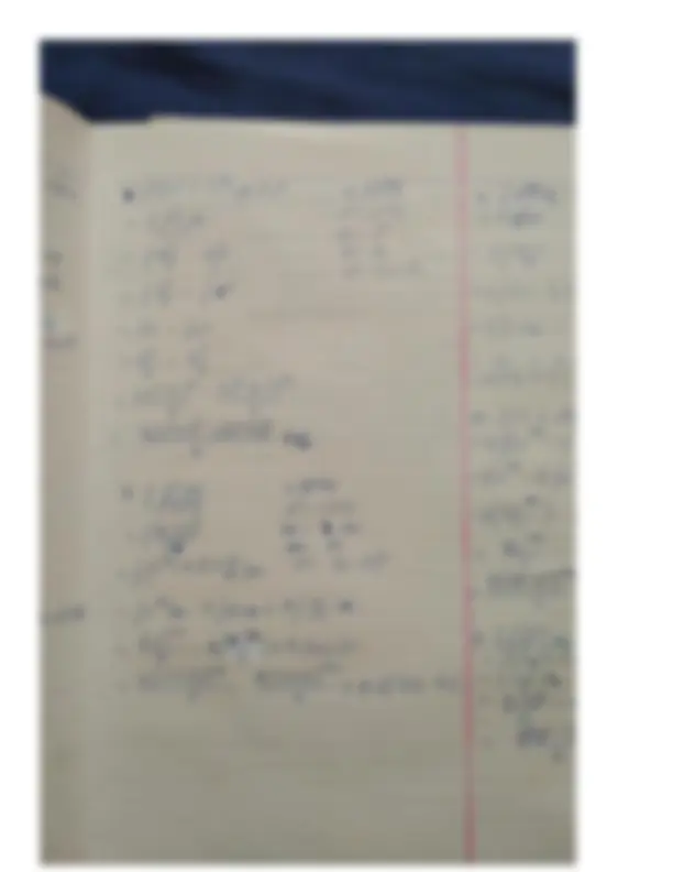 Calculus worksheet for basic Integration | Exercises Calculus for Engineers | Docsity