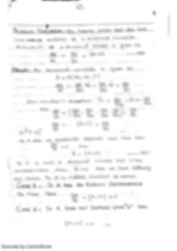 Hamiltonian Mechanics | Lecture notes Classical Mechanics | Docsity