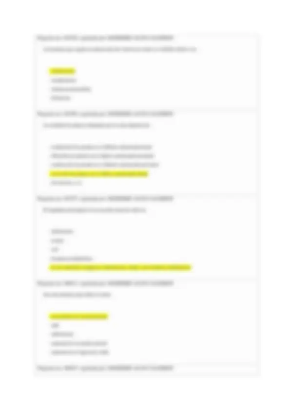 parcial 1y2 fisiologia udabol | Exámenes de Fisiología | Docsity