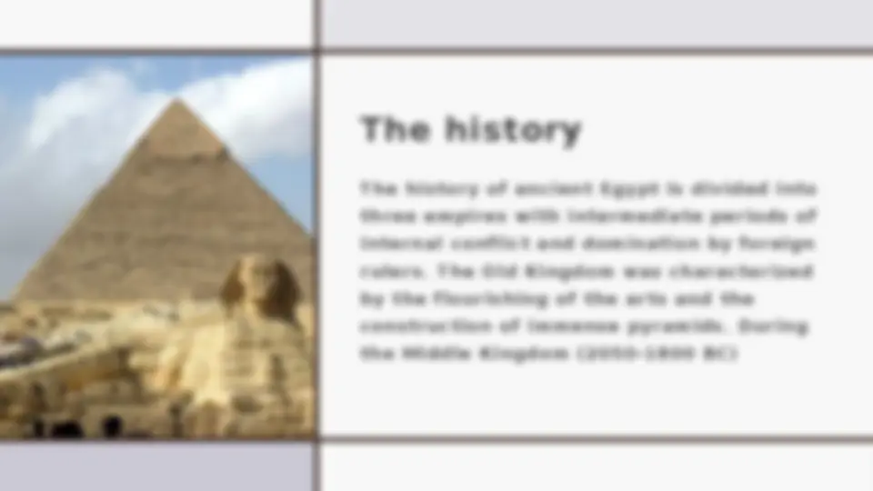 Ancient Egypt: Cradle of Civilization and History of Enslavement ...