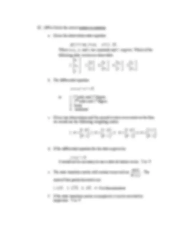 Practice Exam 1 - Introduction to Statistical Orbit Determination 1 | ASEN 5070 | Exams ...