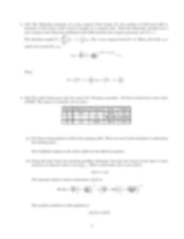 Solutions to Math 325 Exam 3: Calculating Bond Prices, Yields, and Durations - Prof. Danie ...