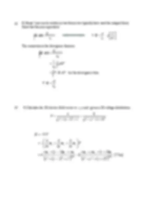 Notes and Equation Sheet for exam 1 Electromagnetic Fields and Waves ...