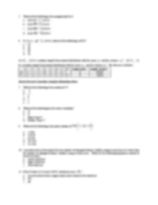 Old Final Exam with Answer Key - Principles of Statistics I | STAT 211 ...
