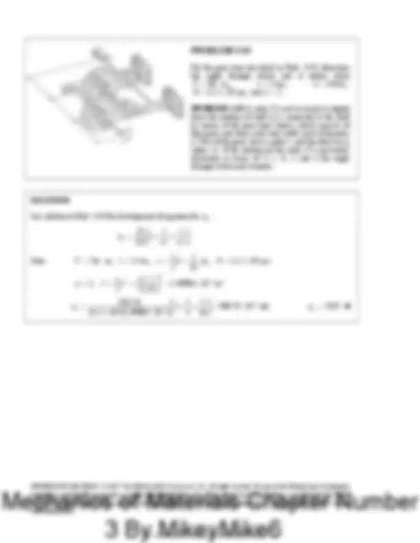 Solution Chapter 3 Mechanics of Materials by Beer & Johnson 7th Edition ...