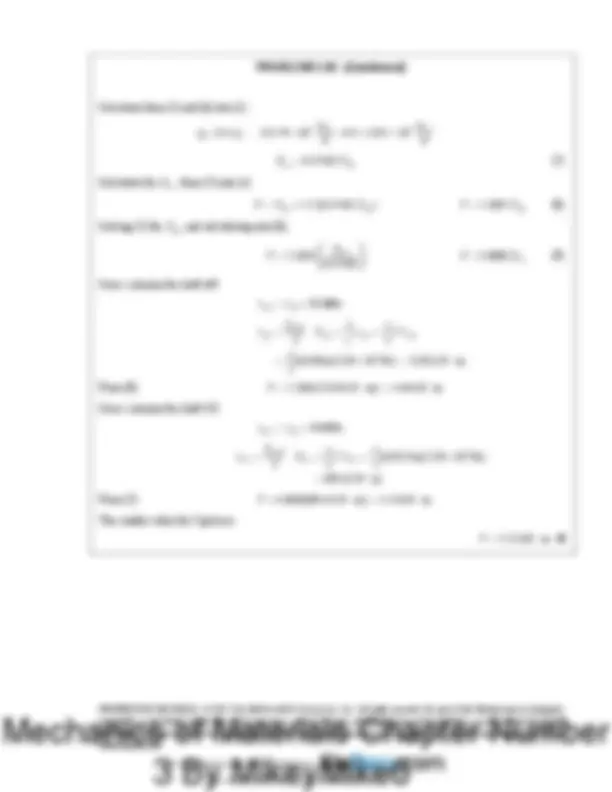 Solution Chapter 3 Mechanics of Materials by Beer & Johnson 7th Edition ...