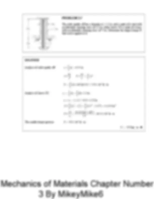 Solution Chapter 3 Mechanics of Materials by Beer & Johnson 7th Edition ...