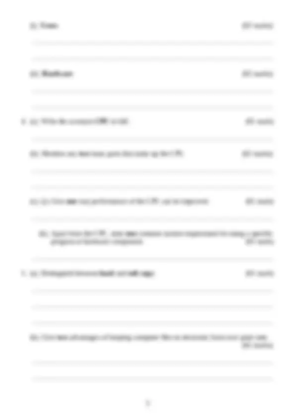 Paper 1 UACE Past Papers | Exams Economics | Docsity