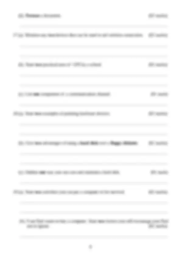 Paper 1 UACE Past Papers | Exams Economics | Docsity