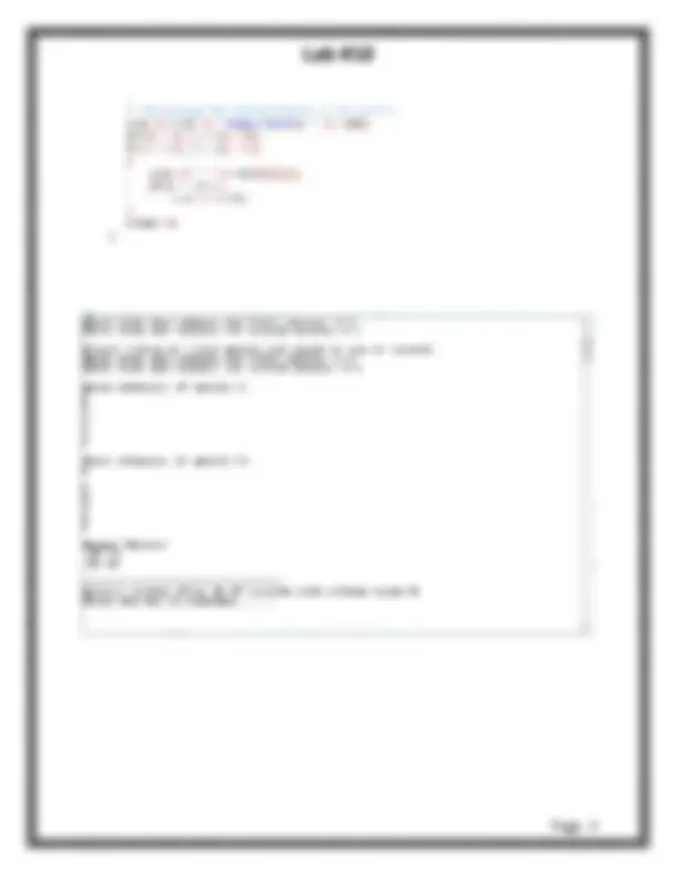 Programming Fundamental (C++) Lab task 10 | Assignments Programming Languages | Docsity