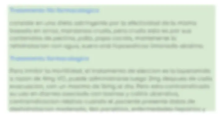 Diarreico síndrome diapositivas | Diapositivas de Medicina | Docsity