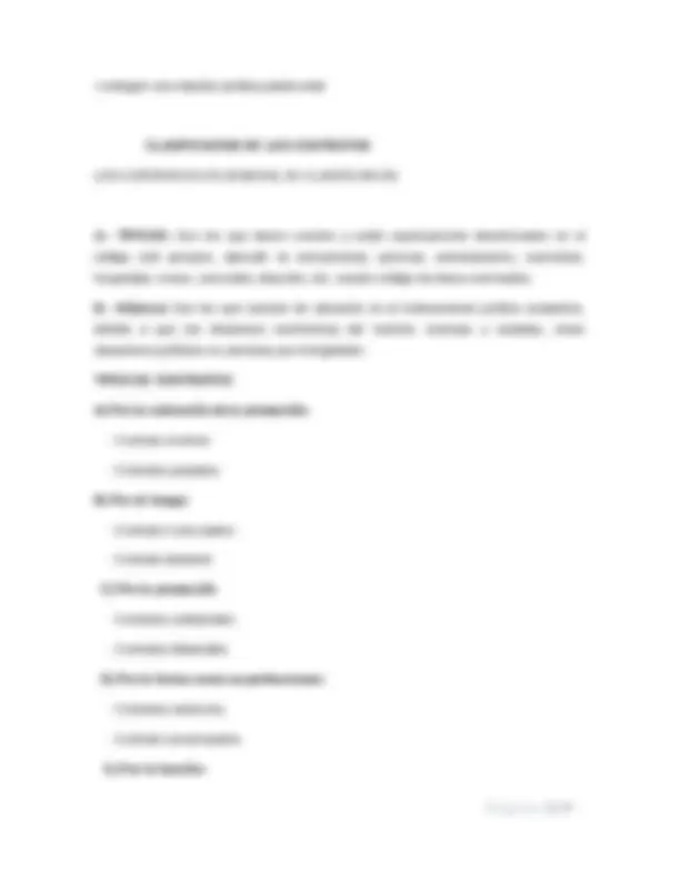 Clasificación y Tipos de Contratos según el Código Civil Peruano ...