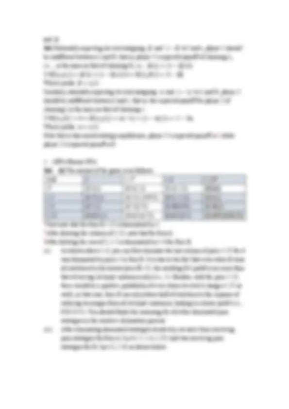 Pricing and Competitive Strategies: Homework 1, Spring 2020 | Assignments Cost Management | Docsity