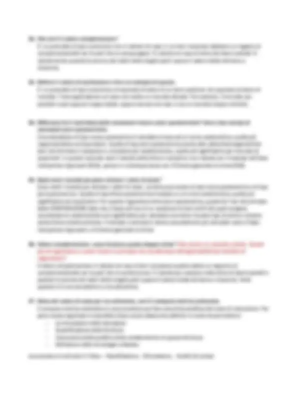 Alcune domande e risposte di Estimo | Appunti di Estimo | Docsity