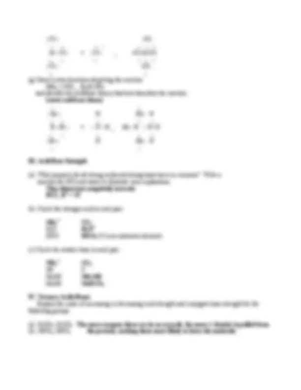 Acid Base Theory Worksheet with Answer Key | Exercises Chemical ...