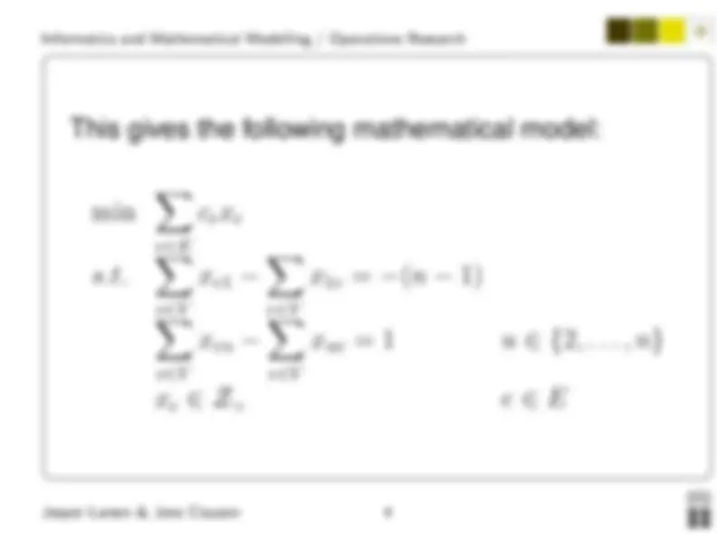 Shortest Path Problem: Mathematical Model and Algorithms | Study Guides ...