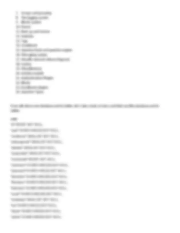 Mobile database schema | Assignments Database Management Systems (DBMS) | Docsity