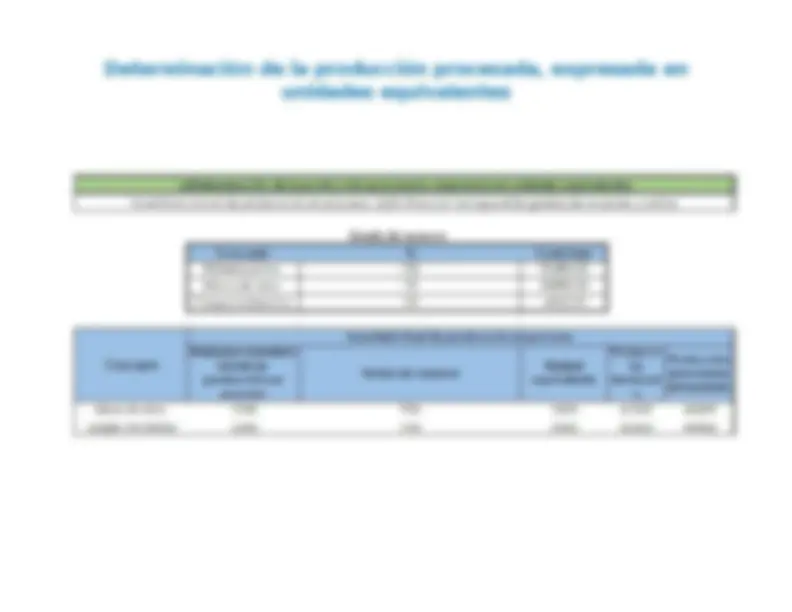 Contabilidad de Costos: Proyecto Integrador Etapa 2 - Sistema de Costos por Proceso | Ejercicios ...