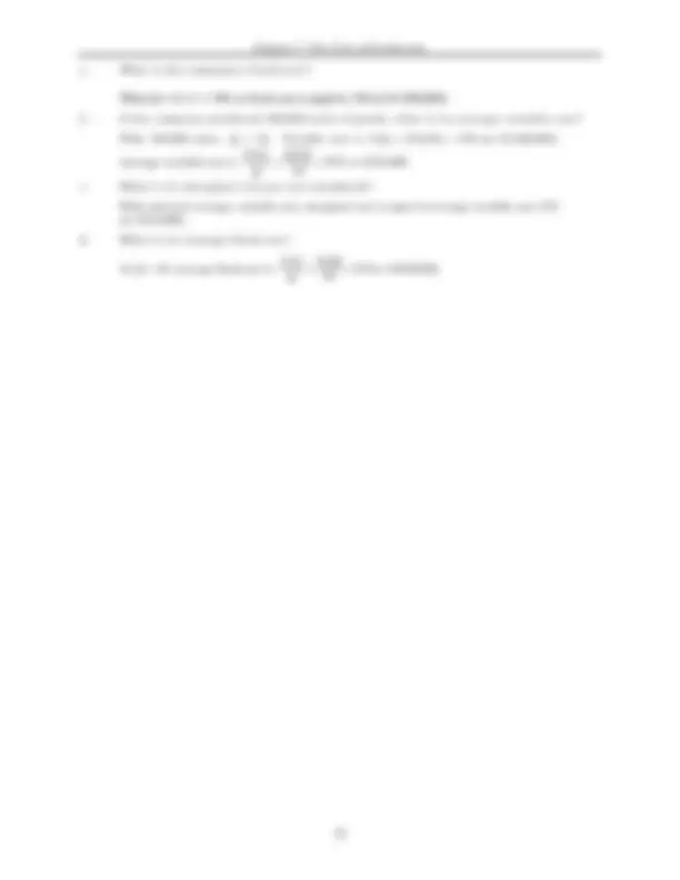 The Cost of Production Exercise Answer Key | Exercises Social Psychology | Docsity